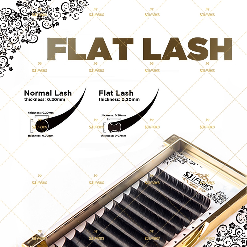 Split Tip Flat Lashes